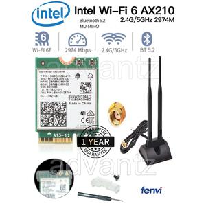 Jual Intel 6 Wifi 6E Ax210 Ax Ac Bt 5.2 Asrock Deskmini Desktop Kit Antenna - Jakarta Timur ...