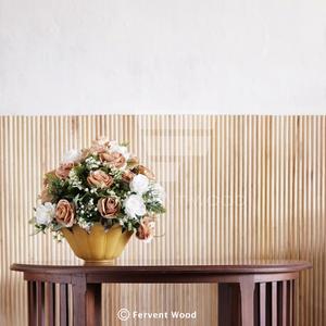 Jual Wall Panel Kayu Dinding Wallpanel Wave Dinding Lis Kayu ...