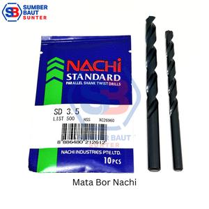 Jual Mata Bor Besi Nachi 3,5 mm HSS M3,5 - Jakarta Utara - Sumber Baut ...