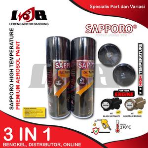 Jual SAPPORO ULTIMATE Hi-Temp Seri Anti Tahan Panas Api Cat Semprot Aerosol - Kawasaki Brown ...