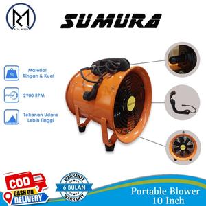 Jual Promo!! Portable Blower Angin Sumura 10" (250mm) / Blower Keong ...