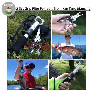 Jual Tang Potong Grip Plier 2 Set Penjepit Bibir Ikan Tang Mancing Alat ...