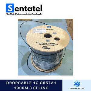 Jual Drop Wire / Kabel Fiber Optic / Dropcore 1 Core Ftth 1Km / 1000 ...