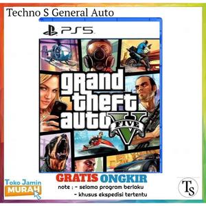 Jual Ps5 Gta V / Ps5 Ps 5 Grand Theft Auto 5 / Kaset Cd Bd Ps 5 Gta V ...
