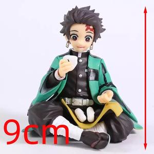 Jual Action Figure Kimetsu No Yaiba Demon Slayer Tanjiro Eat Rice Ball ...