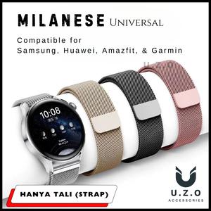 Jual Strap Samsung Huawei Amazfit Garmin Watch Rantai Tali Besi ...