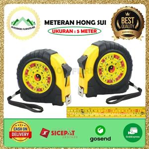 Jual Meteran Rol Meter 5m Hongshui Alat Pengukur Dimensi 5 Meter ...