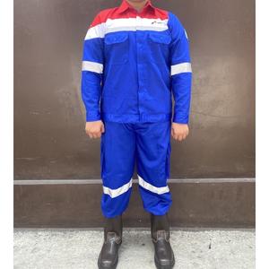 Jual SETELAN BAJU CELANA KERJA WEARPACK PERTAMINA / TWO PIECE COVERALL ...