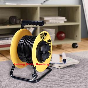 Jual KENMASTER Kabel Roll 25M Cable Box Gulung Colokan Listrik 4 Lubang ...