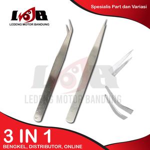 Jual Pinset Lurus Anatomis Pingset Runcing Stainless Non Magnetic 14cm ...