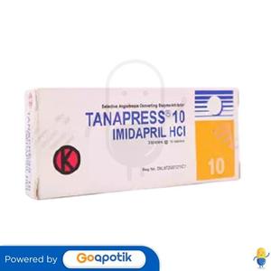 Promo TANAPRESS 10 MG BOX 30 TABLET Cicil 0% 3x - Kota Surabaya ...