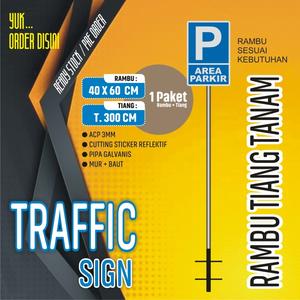 Jual Best Rambu Tiang Tanam 3 Meter Model Persegi Panjang Custom - DIA ...