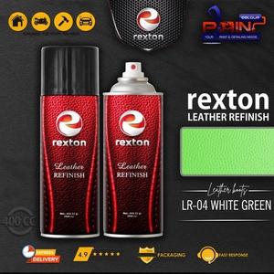 Jual Cat Semprot REXTON Leather Refinish 400cc Cat Kulit - White Green ...