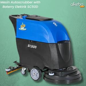 Promo Alkeba Auto Scrubber Mesin Penggosok Pembersih Lantai SC50D ...