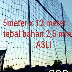 Jual CODE JARING LAPANGAN VOLLY PEMBATAS LAPANG VOLI BOLA 5 M X 12M ...