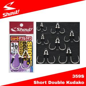 Jual Shout 359SD Short Double Kudako Power Jigging Hook - #4/0 ...