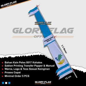 Jual SH7 BENDERA UMBUL UMBUL CUSTOM LAYUR FLAT GRATIS TAMBAH LOGO ...