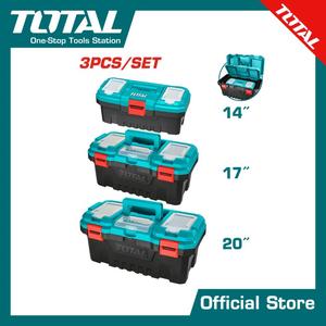 Jual 3 Pcs plastic tool boxes body set 14"/17"/20" TOTAL TPBXK0031 - Jakarta Barat - dharma jaya ...