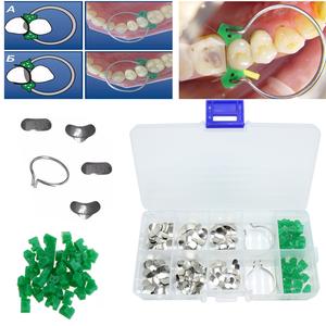 Jual Dental Sectional Matrix Sectional Contoured Metal Matrices Matrix ...