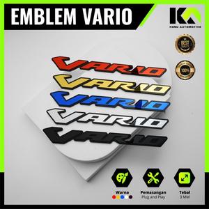Jual EMBLEM VARIO LOGO TIMBUL VARIO 3D EMBLEM VARIO 3D BUKAN STIKER ...
