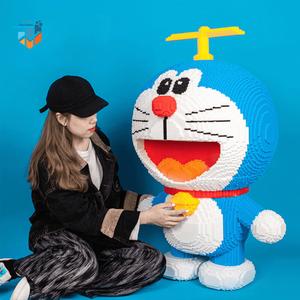 Jual HITS Nano Blocks DORAEMON JUMBO/BIG SERIES 3D Model, Mainan Blok ...