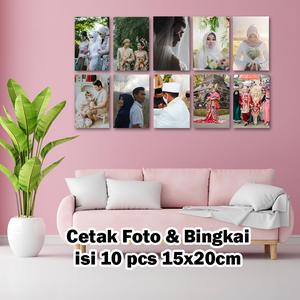 Promo CETAK FOTO UKURAN 20X15 CM DAN BINGKAI ISI 10 PCS - Kab. Banyumas ...