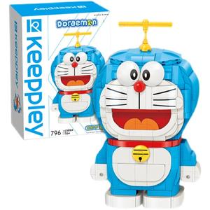 Jual PROMO!-Mainan Merakit Balok Puzzle Doraemon Besar QMAN Keepley ...