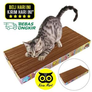Jual Mainan Kucing Papan Cakaran Premium Super Jumbo 40x22cm Garukan ...