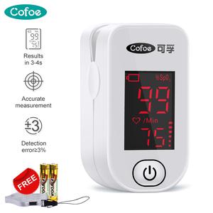 Jual Cofoe Infrared OLED Finger Blood Oxygen Monitor SPO2 PR Digital ...