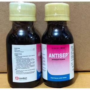 Jual ANTISEP KECIL 60ML MEDION OBAT SAPI KAMBING SAKIT CACAR SAKIT LUKA ...