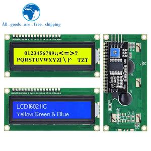 Jual LCD1602 1602 LCD Module Blue / Yellow Green Screen 16x2 Character ...
