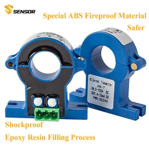 Jual Split Hall Effect AC/DC Current Transmitter 4-20mA output 0-100A, 0-200A, 0-500A, 0-1000A ...