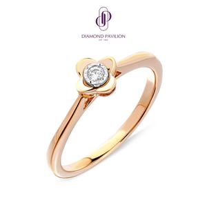 Promo Diamond Pavilion Cincin Emas Batu Berlian Chives Ring Cicil 0% 3x ...