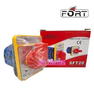 Jual Fort Volt Selector / Selector Switch Rotary 3P 20A SFT20-7 ...