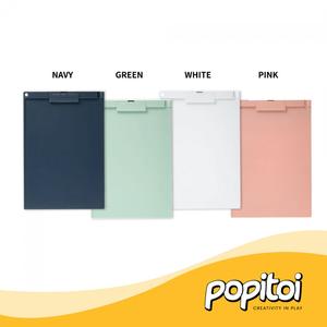 Jual Kokuyo Silent Clipboard A4 Portrait Clip Papan Tulis Jalan Dada ...