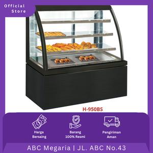 Jual Getra Kulkas Showcase Sliding Penghangat Pastry Kue H950BS / H ...