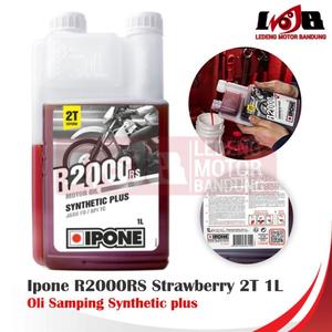 Jual Oil Samping IPONE Strawberry R2000 RS 2T Synthetic Plus Motor Oil ...