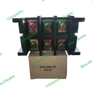 Jual Terminal Block PM STB-200-3P 3P 200A / Terminal 3 Pole 200 Ampere ...