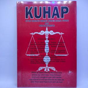 Jual buku KUHP kitab undang-undang hukum acara pidana dan penjelasannya ...