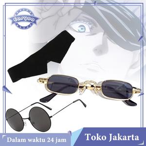 Jual Kacamata Gojo Satoru Jujutsu Kaisen Tutup Mata Gojo Satoru Cosplay ...