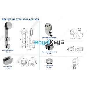 Jual Aksesoris Pintu Kaca Sliding Glass Door Dekson Dekkson Magtec SD12 ...