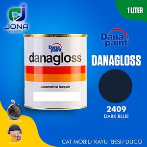 Jual DANAGLOSS NC 2409 DARK BLUE - Cat Mobil Kayu Besi Duco - 35ML ...