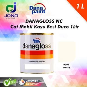 Jual DANAGLOSS NC 0001 White - Cat Mobil Kayu Besi Duco - 1L - Kota ...