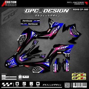 Jual Sticker Decal Crf 150 L Full Body Decal Crf Custom Super Glossy ...