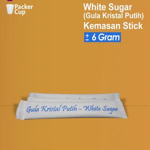 Jual se1 White Sugar Stick & Sachet / Gula Pasir/ Gula Putih Kemasan ...
