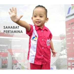 Jual Kostum Profesi PERTAMINA Boy & Girl (3 ukuran SML) | SPBU ...