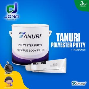 Jual DEMPUL TANURI GALON - TANURI Polyester Putty 3Kg - Kota Bandung - Jona Colour | Tokopedia