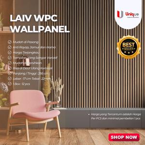 Jual Wallpanel LAIV PVC Dinding / Kisi Kisi Wall Panel / WPC Dinding ...