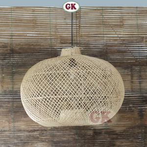 Jual D65 lampu lampion rotan gantung / lampu dekorasi /lampu rotan 1072 ...