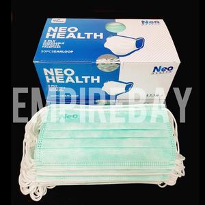Jual Masker Medis Neo Health 3 PLY 50 PCS Earloop KEMENKES Disposable ...